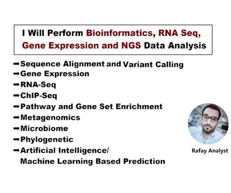 Perform Bioinformatics Rna Seq Gene Expression And Ngs Data Analysis By Rafayanalyst Fiverr