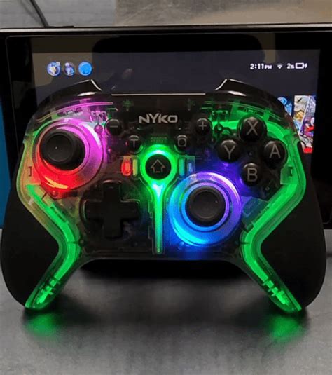 Playpad Glow™ Wireless Rgb Controller For Nintendo Switch™ Nyko Technologies