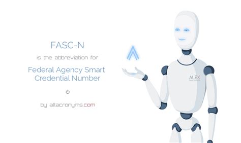 Fasc N Federal Agency Smart Credential Number