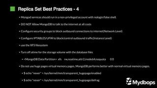 Evolution Of MongoDB Replicaset And Its Best Practices PPT