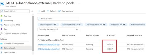 Example Fortiadc L7 Virtual Server With Ha Vrrp Mode Using Azure Load