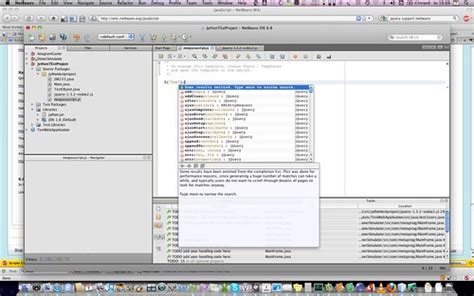 JQuery Support In Netbeans Javascript Editor Huima