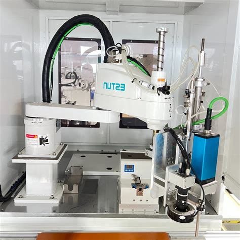 Máquina De Atornillado Robótica Con Alimentación Automática Ra