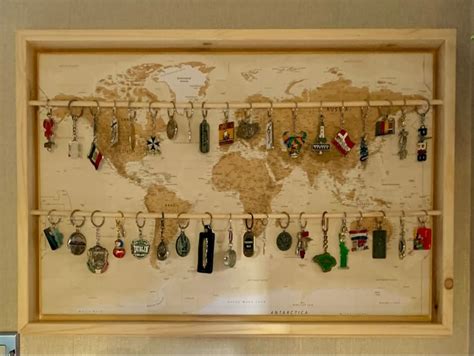 Custom Key Ring Keychain Display Keychain Display Travel Room Decor