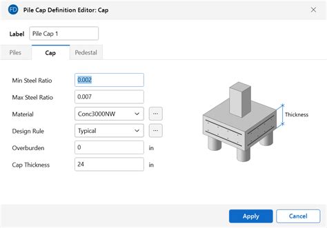 Pile Cap Design Spreadsheet Pile Cap Results