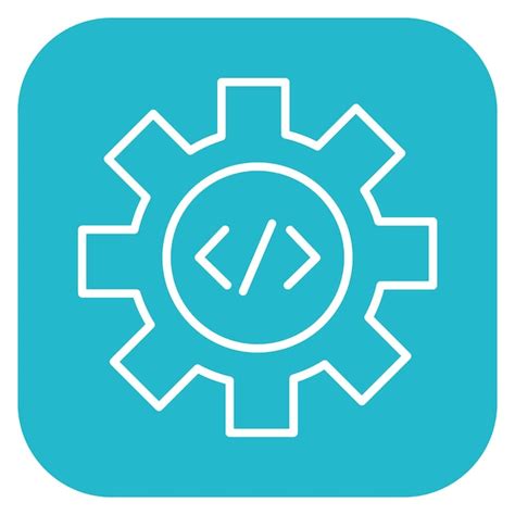 Premium Vector Code Settings Vector Illustration