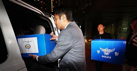 경찰·노동부 신안산선 붕괴 사고 포스코이앤씨 압수수색