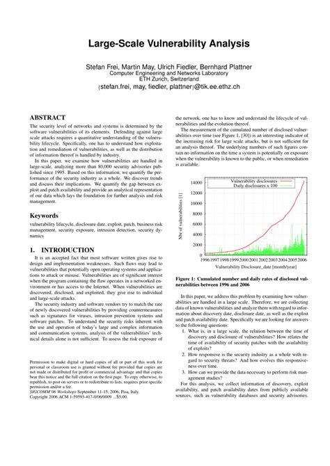 PDF B Large Scale Vulnerability Analysis