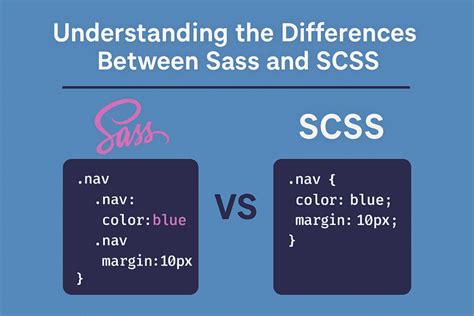 Understanding The Differences Between Sass And Scss Discover Web Tools