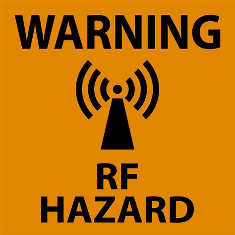 Warning Rf Hazard Sign On White Background 10815209 Vector Art At Vecteezy Warning Rf Hazard Sign On White Background 10815209 Vector Art At Vecteezy
