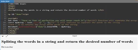 How To Split A String In JavaScript