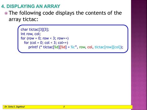 Multi Dimensional Arrays Ppt Download