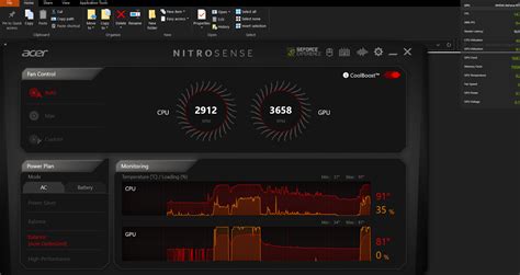 Nitrosense Coolboost And Auto Mode Not Working Properly In Nitro An515 45 Acer Community