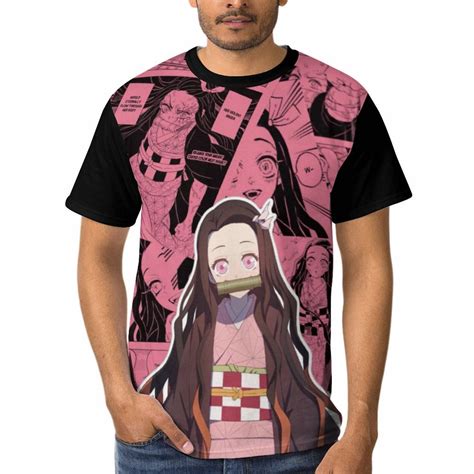 Nezuko Kamado Unisex T Shirts Interesting Novelty Pattern Printed Short