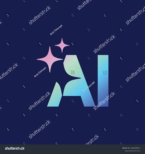 인공 지능 로고 Ai 로고 컨셉 스톡 벡터로열티 프리 2492648971 Shutterstock