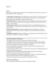 Understanding Gender Socialization And Cissexism Course Hero