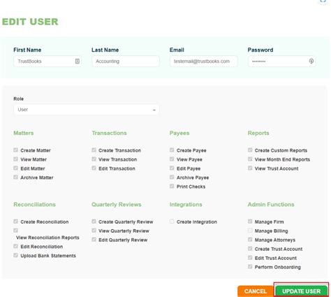 Edit User Permissions And Roles Trustbooks Knowledge Base