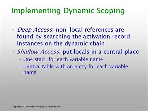 Chapter 10 Topics The General Semantics Of Calls