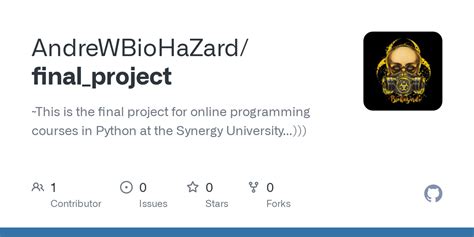GitHub AndreWBioHaZard Final Project This Is The Final Project For Online Programming