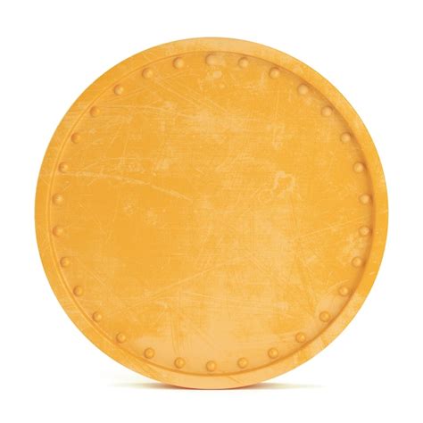 Premium Photo Scratched Coin Isolated On White