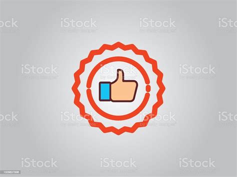Like Up Vector Stock Illustration Download Image Now Abstract