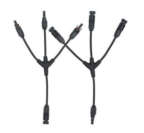 Mc4 Y Branch Connector 3 In 1 Y Branch Connector Ip67 Waterproof Mc4