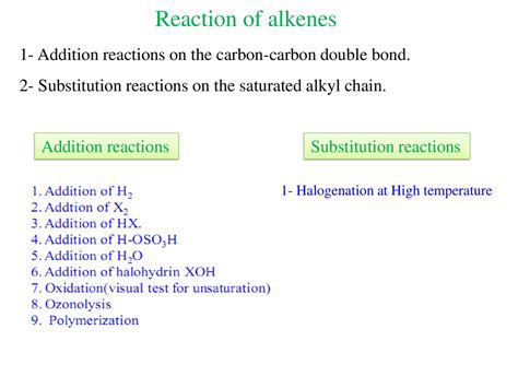 Unsaturated Hydrocarbons: Alkenes - ppt download