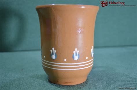 Купить Кружка керамическая декоративная Обливная керамика СССР в