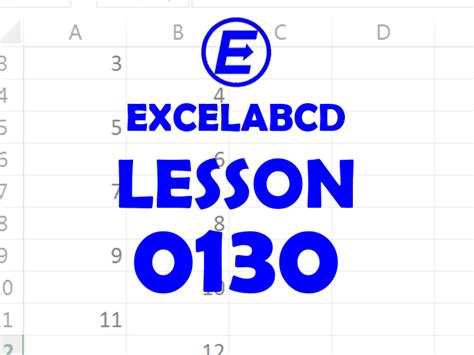 lesson 130 paste special with skip blanks in excel excelabcd