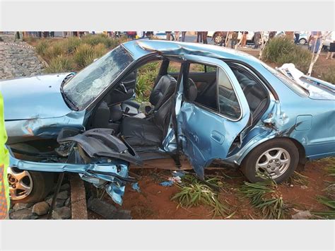 Man Airlifted After Head On Crash Randfontein Herald