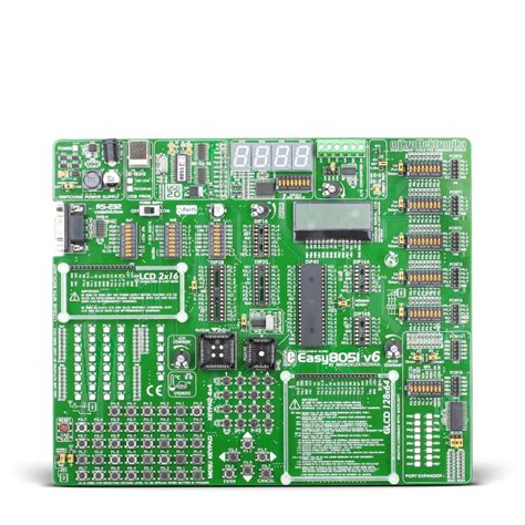 Easy8051 V6 Atmel 8051 At89 S51 Development Board