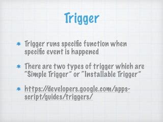 Google Apps Script Overview PDF