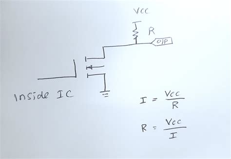 embedded electronics what does open drain mean