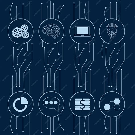 Premium Vector Machine Learning And Neural Network
