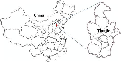 Location Of Tianjin In China Download Scientific Diagram
