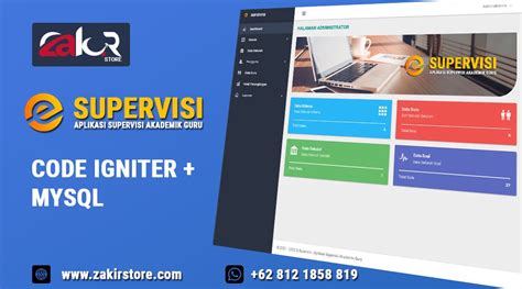 Aplikasi Supervisi Akademik Guru Source Code Codeigniter Mysql