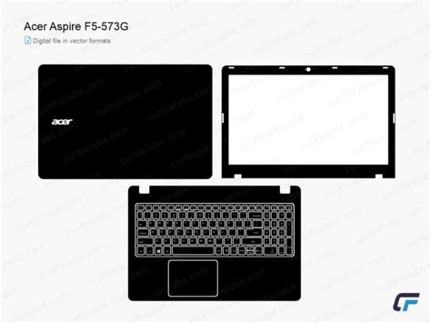 Acer Aspire F G Cut File Template Cutfilelabs