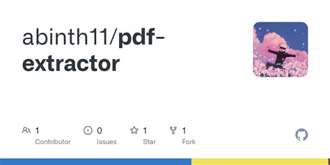 github abinth11 pdf extractor