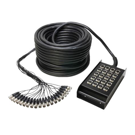 16 inputs and 6 returns analogue multicore dc productions