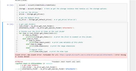 Python On Accessing Files Using O360 Library Client Error 403
