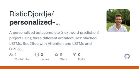 Github Risticdjordjepersonalized Autocomplete Next Word Prediction