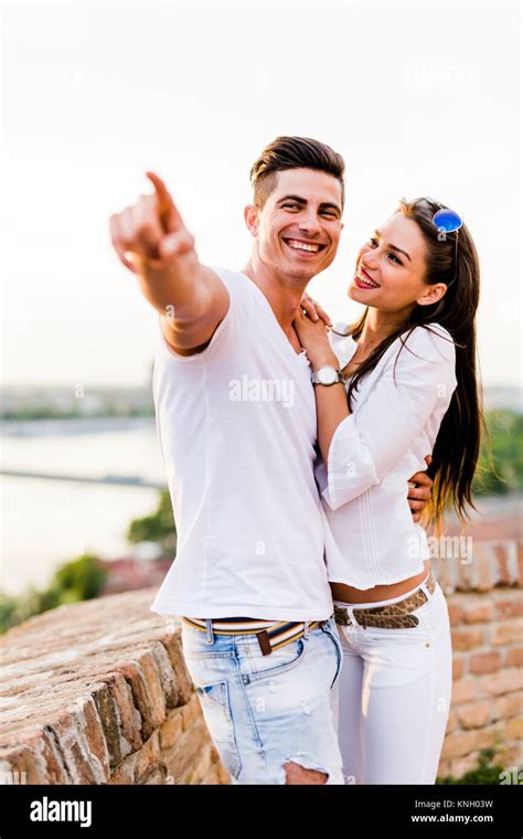 Man Pointing Finger At Woman Hi Res Stock Photography And Images Alamy