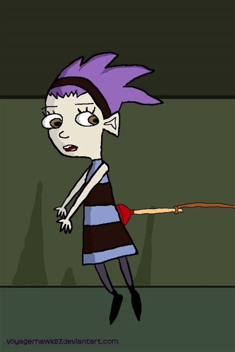 Plungered Zita Invader Zim By Voyagerhawk87 On Deviantart