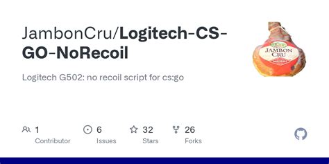 GitHub JambonCru Logitech CS GO NoRecoil Logitech G No Recoil Script For Cs Go