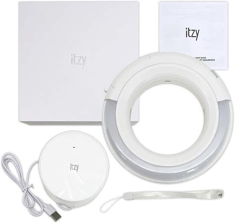 ITZY LED KPOP Bright Lightstick Light Ring Photocards Set Fan Light Stick For Concert