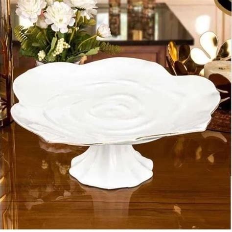 خرید و قیمت شیرینی خوری چینی پایه دار رز لمونچینی آراد ترب