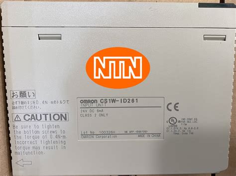 Omron CS W ID Input Unit CÔNG TY TNHH KỸ THUẬT NTN