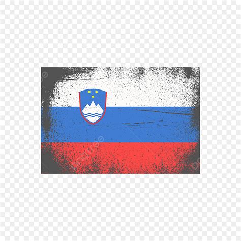 추상 브러쉬 손 그런 지 슬로 바니아 국기 슬로베니아 국가 그런지 Png 일러스트 및 벡터 에 대한 무료 다운로드 Pngtree