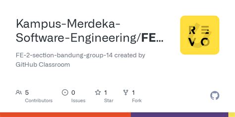Github Kampus Merdeka Software Engineeringfe 2 Bandung 14 Fe 2 Section Bandung Group 14