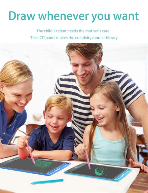 8 5 10 12 Inch Lcd 쓰기 태블릿 드로잉 보드 키즈 낙서 스케치 패드 장난감 필기 칠판 매직 드로잉 보드 장난감 선물 Hello